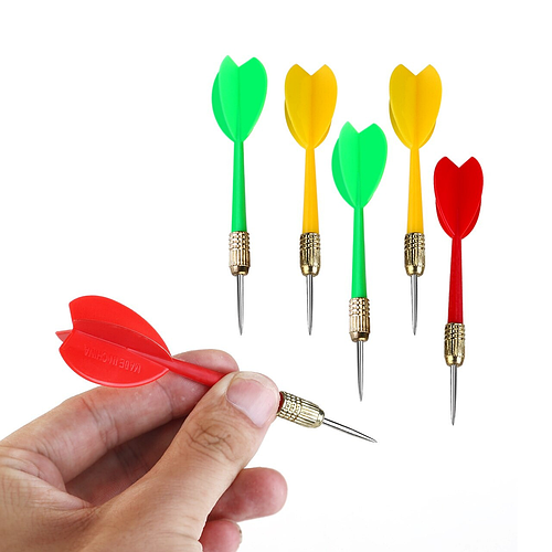 Купить Дротики для игры в дартс 6 штук 16 грамм BL-6008, цена 55 ...