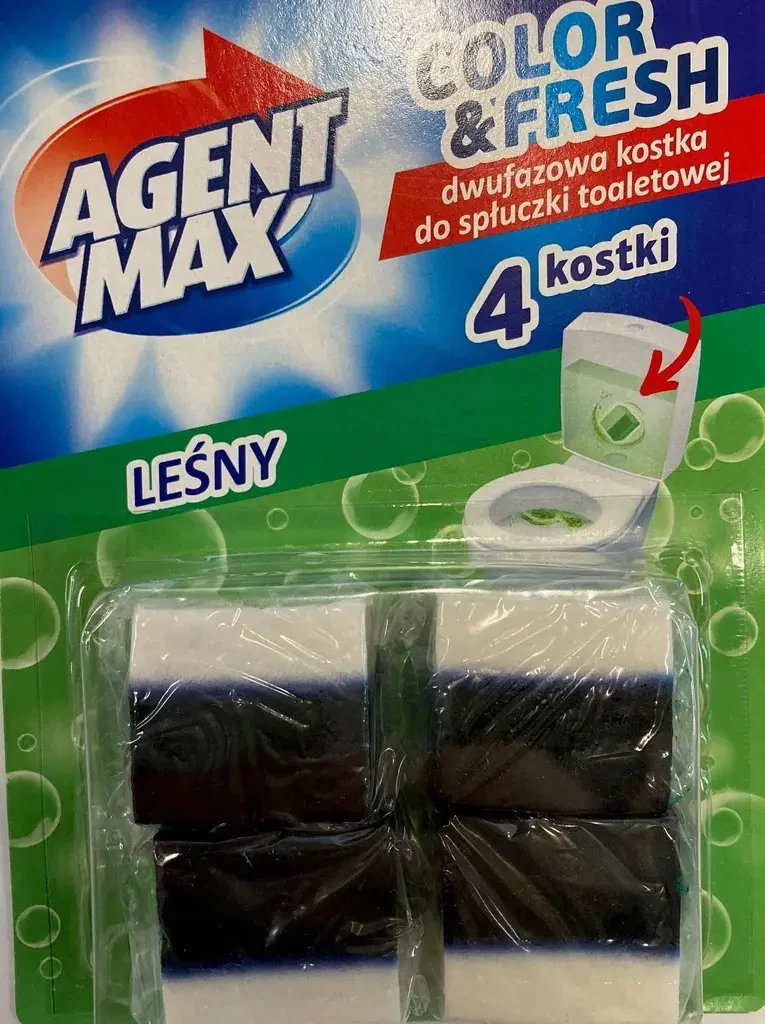 Кубики в бачок для туалета Agent Max 4шт (ID#1810462007), цена: 85 ...