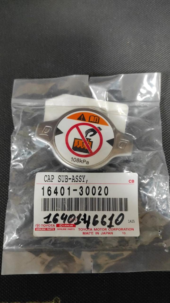 16401-30020 ОЕ. Крышка радиатора. Toyota / Lexus. (ID#1810475680), цена ...