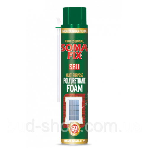 Пена монтажная Soma Fix S811 ручная всесезонная 750 мл (61874006) (ID#1810602094), цена: 191.69 ...