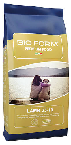 Bio Form (Біо Форм) Premium Food Lamb сухий корм для собак 15 кг (ID ...