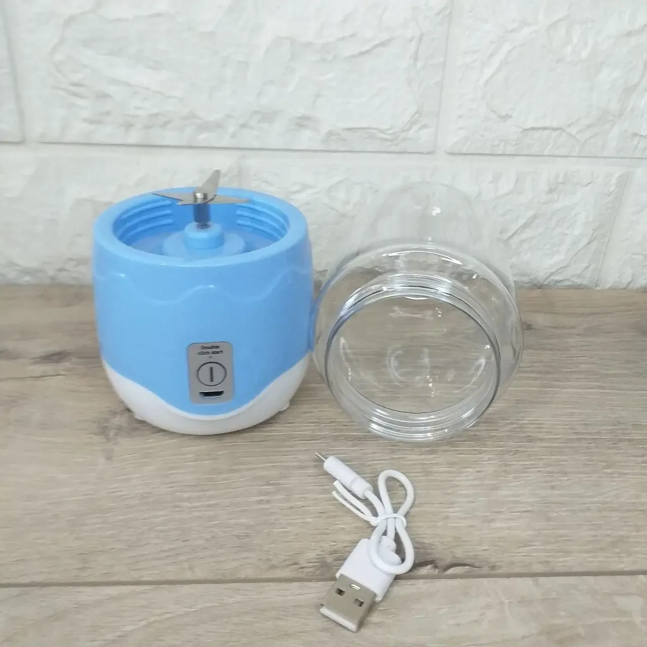 Купити Чашка блендер 400мл, 30W, із зарядкою від USB, DM-888 / Блендер ...