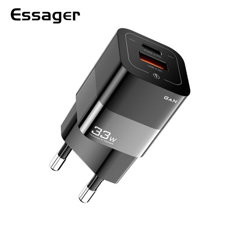 Зарядний пристрій Square Brick ESSAGER USB Type C 33W: продаж, ціна у ...