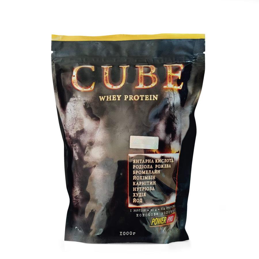 Купить Протеин Power Pro CUBE Whey Protein 1 кг Кокос, цена 890 ...