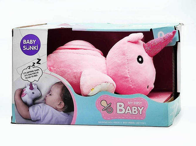 Мягкая игрушка Baby Sunki Единорог, с колыбельными 812-1 (ID#1811245832 ...