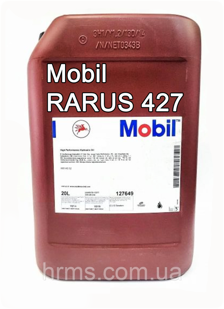 Масло компрессорное Mobil Rarus 427 (ISO VG 100) канистра 20 л Рарус ...