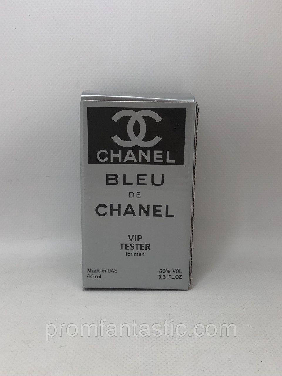 Чоловічий тестер Chanel Bleu de Chanel (Шанель Блю де Шанель) 60 мл ОАЕ ...