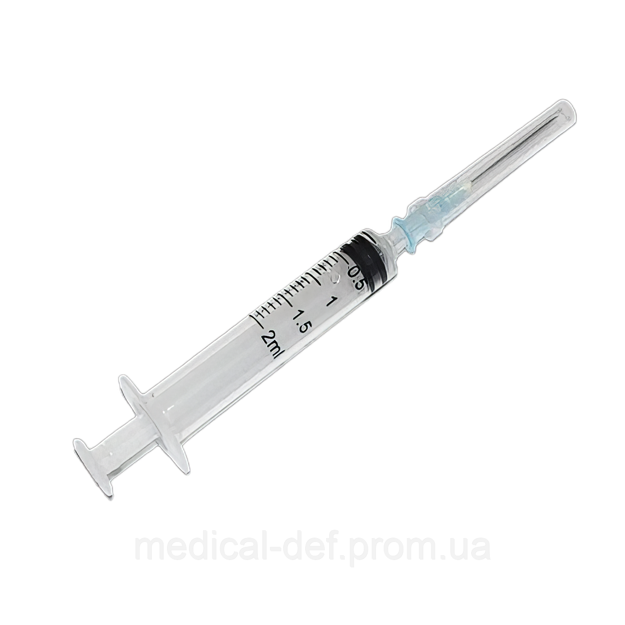 Шприц одноразовий 2 мл Luer Lock 3-компонентний 150 шт 23G 0,6 х 30 мм ...
