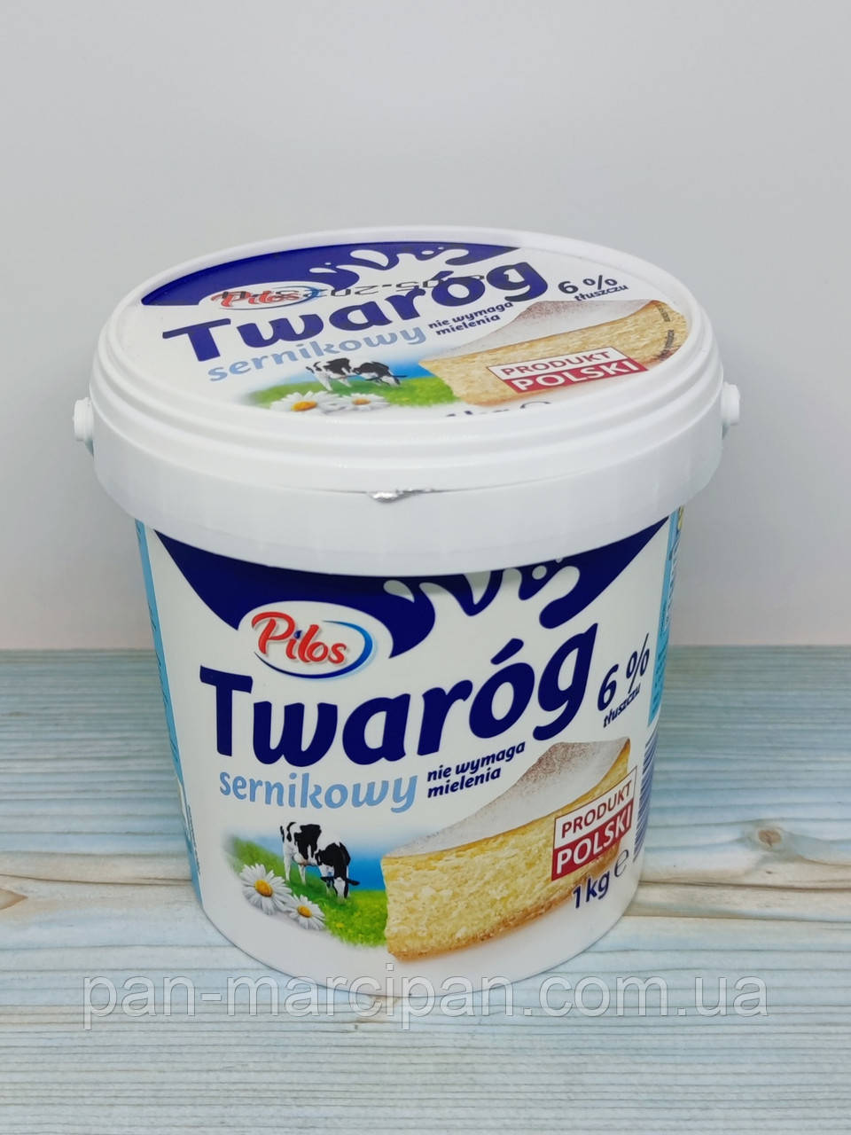 Купить Сир Pilos Twarog Sernikowy 1 кг, цена 152 ₴ — Prom.ua (ID ...