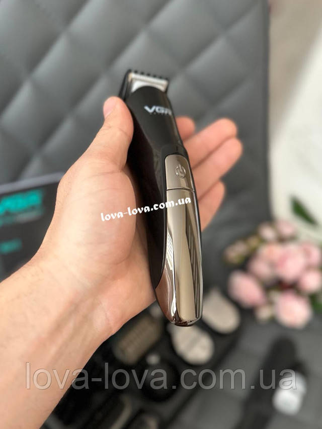 Купить Профессиональная беспроводная машинка для стрижки волос VGR V-012 триммер для бороды и ...