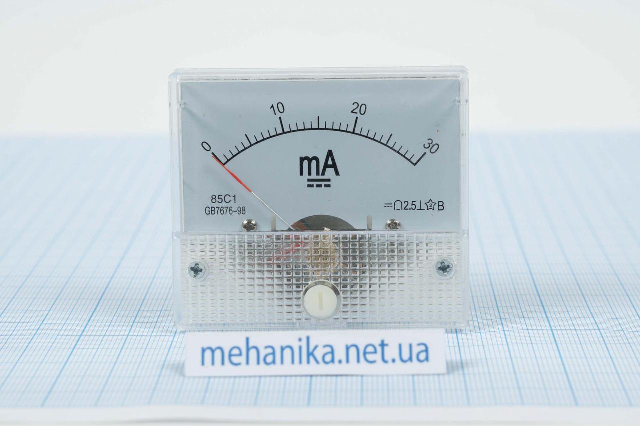 Милиамперметр постоянного тока 30mA (стрелочный): продажа, цена в Ровно ...
