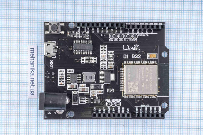 Плата ESP32 Wemos D1 під Arduino UNO R3 D1 R32 Wi-Fi/Bluetooth (ID ...