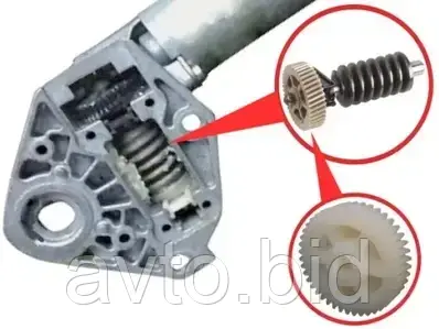 Шестерня в мотор привода регулировки сиденья VW Touareg 2 7L0959111 VAG ...