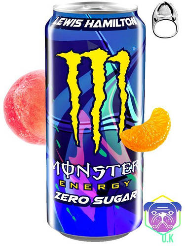 Купити Monster Lewis Hamilton Zero Sugar 500 ml, ціна 75 ₴ - Prom.ua ...