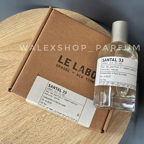 Духи Унисекс Le Labo Santal 33 100 ml Ле Лабо Сантал 33 100 мл (ID ...