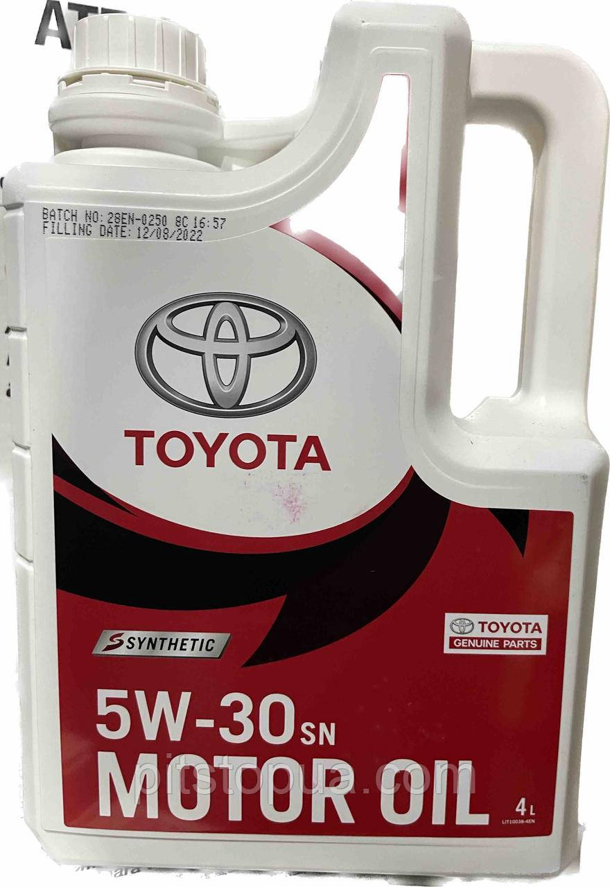 Toyota Fully Synthetic 5W-30 ,4L, 0888083714, цена: 1314.90 ₴, купить ...