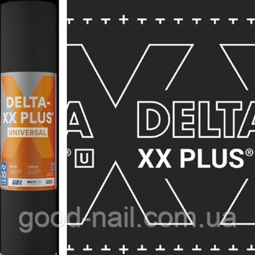 Покрівельна мембрана Dorken DELTA - XX PLUS Universal 150г/м2 50х1.5м ...