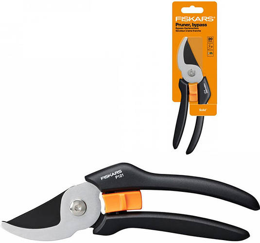 Плоскостной секатор Fiskars Solid P121 (1057160) (ID#1757164267), цена: 443.26 ₴, купить на Prom.ua