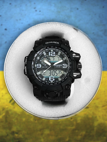 Купить Тактические ударорочные мужские наручные часы Quamer Watch ...