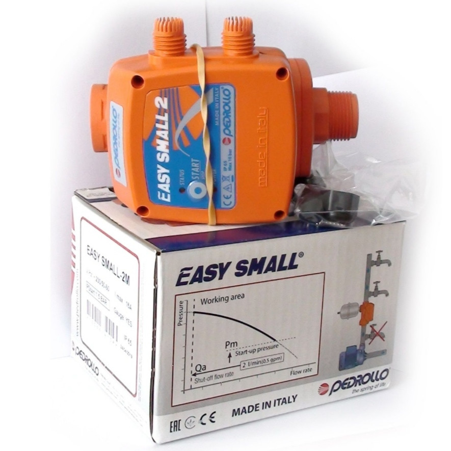 Автоматичні регулювальники тиску Pedrollo Easy Small 2 електронне реле ...