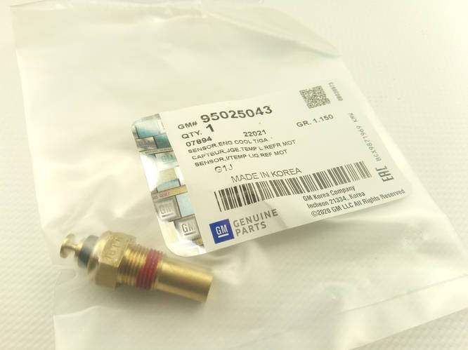 Купити Датчик температури води Lanos, "GM" (96177604) (95025043), ціна ...