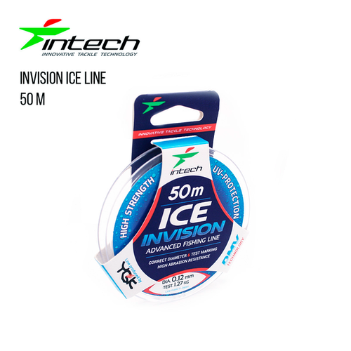 Купити Леска Intech Invision Ice Line 50m (0.16mm, 2.21kg), ціна 76 грн ...
