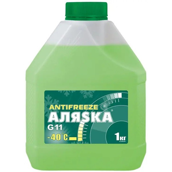 Купить Антифриз Аляsка G11 -40°C зеленый, 1л (5063), цена 78 ₴ — Prom ...