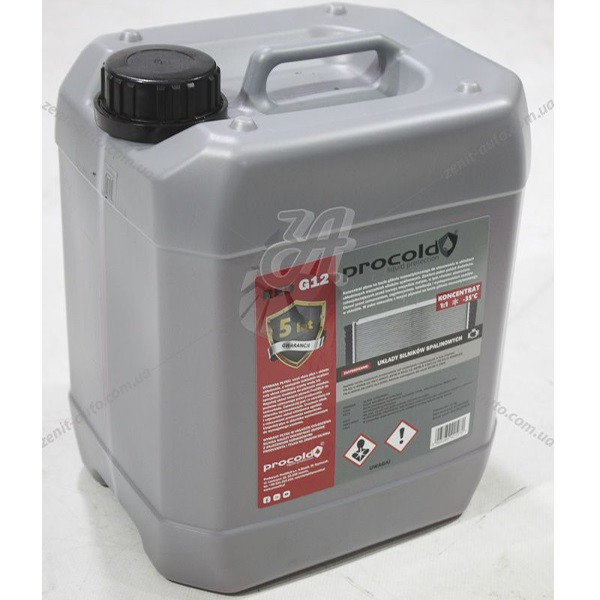 Антифриз-концентрат Procold G12+ -80°C Красный, 10л (PRK10K) — Купить ...