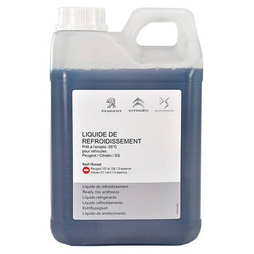 Купить Антифриз Citroen/Peugeot G11 -35°C синий, 2л (1637756380), цена ...
