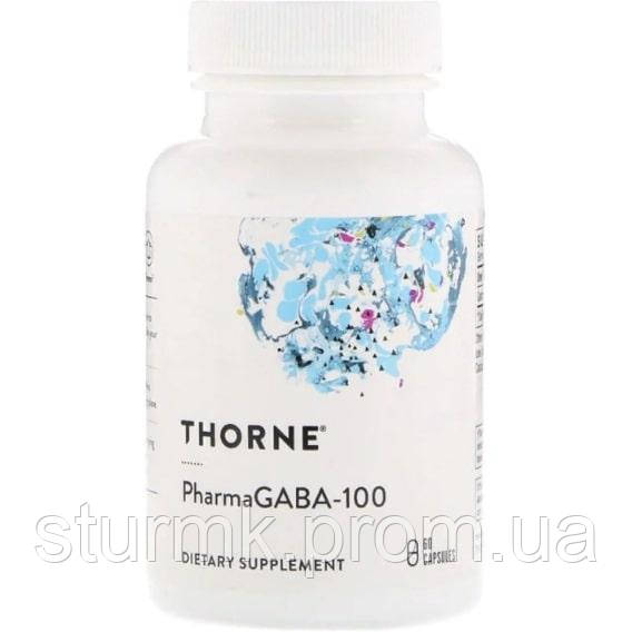 Аминокомплекс Thorne Research Pharma GABA-100 60 Caps THR-65201 ...
