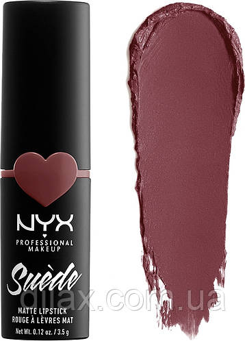 Матовая помада для губ NYX Professional Makeup Suede Matte Lipstick 06 ...
