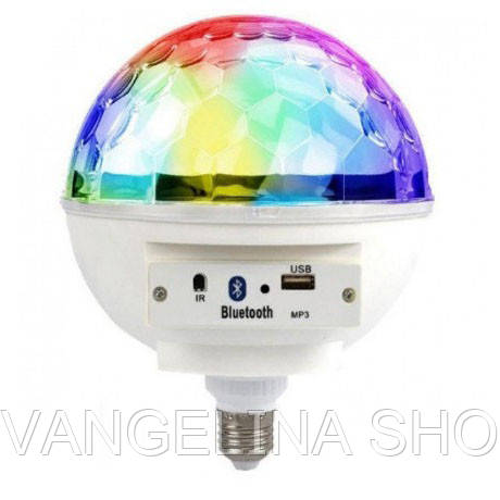 Купить Диско-шар светомузыка диско шар с цоколем Music VJ-245 Ball E27 ...
