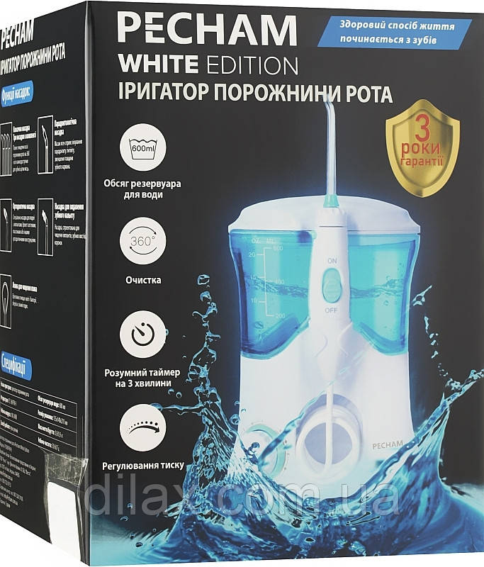 Ирригатор - Pecham White (947017) (ID#1812936261), цена: 2695 ₴, купить ...