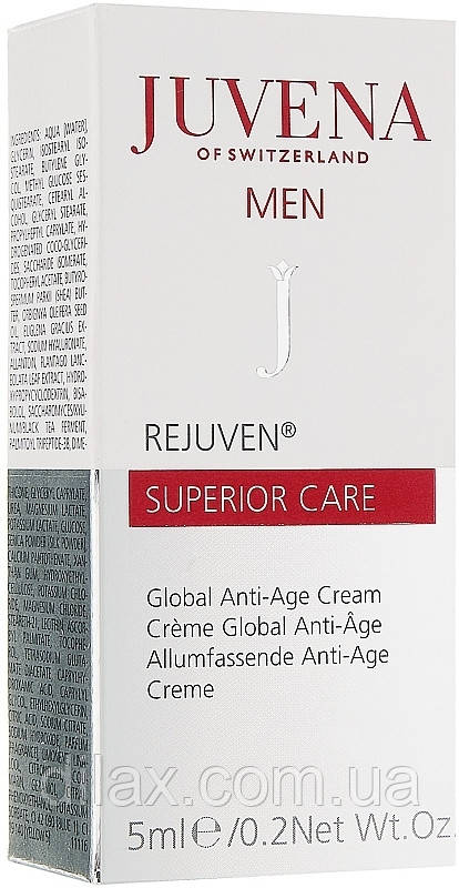 Комплексный антивозрастной крем для лица - Juvena Rejuven Men Global ...