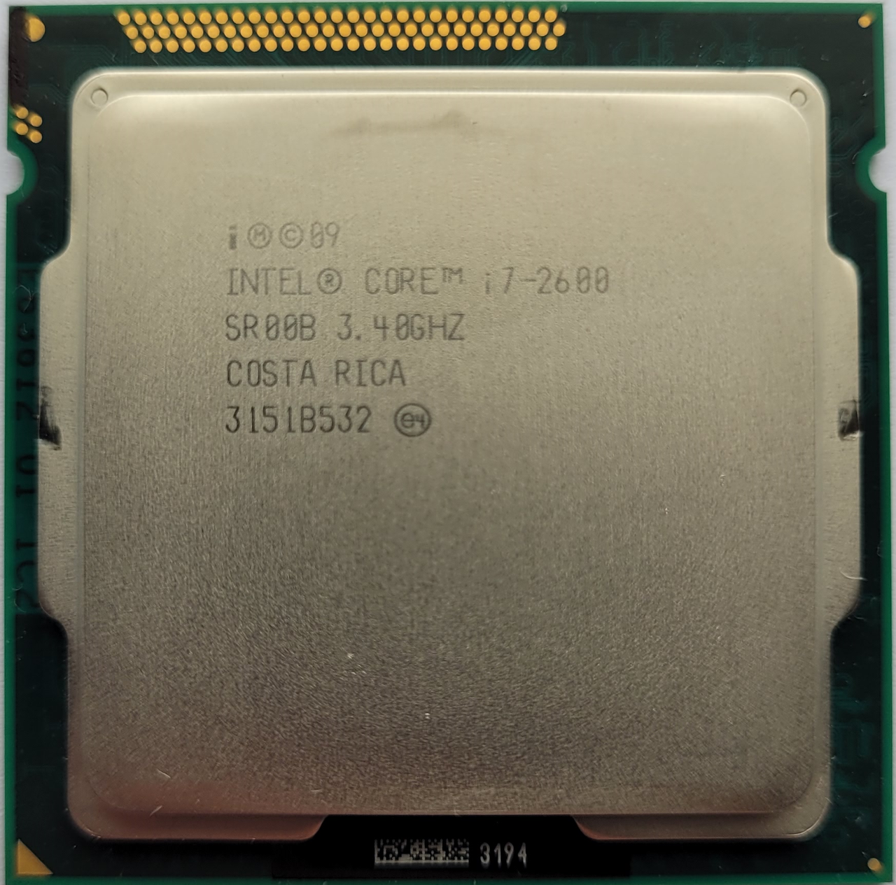 Процесор Intel Core i7-2600 D2 SR00B 3.4GHz 8M Cache Socket 1155 Б/В ...