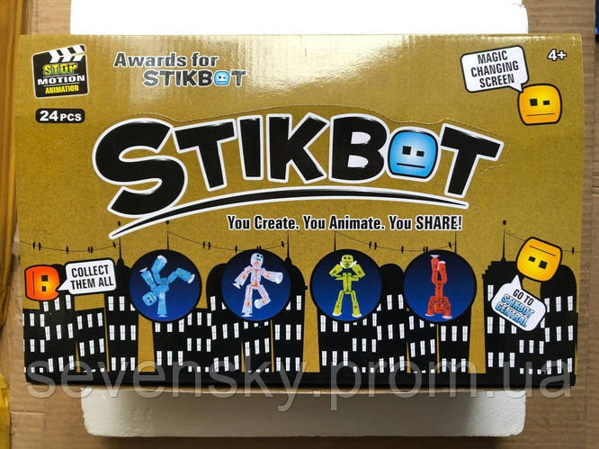 Фигурка Stikbot JM-01 (ID#1806801763), цена: 300 ₴, купить на Prom.ua