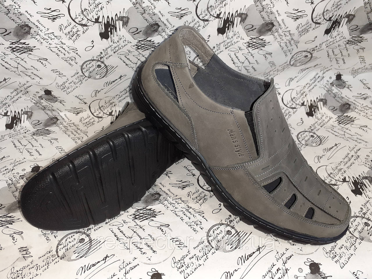 ECCO MENSTYLE Мужские Кожаные Сандалии Туфли — Купить Недорого на Bigl ...