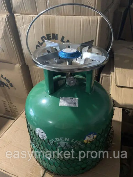 Купить Газовый баллон на 15 литров с горелкой ПРОПАН, Кемпинговый ...
