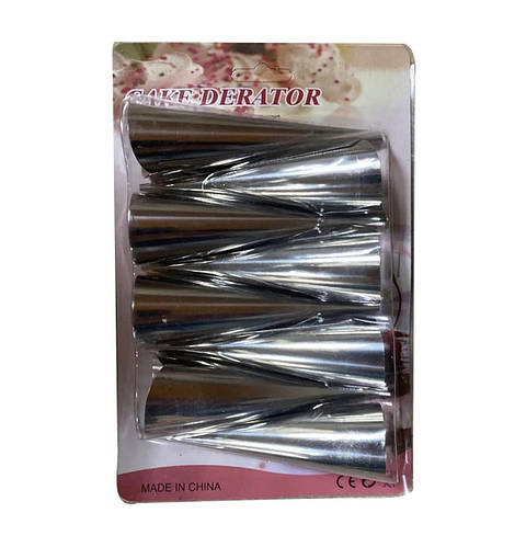 Купить Форма конус для слоеных трубочек 8 шт ШИРОКИЕ, цена 165 грн ...