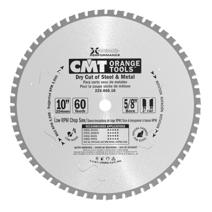 Пили для металу „сухий різ”, CMT: продаж, ціна у Києві. Відрізні ...