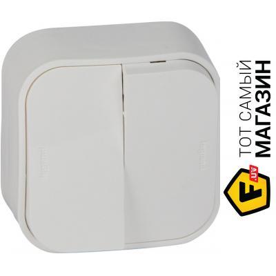 Купить Выключатель Legrand Выключатель двухклавишный Forix без ...