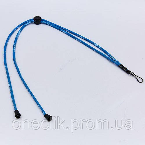 Купити Шнурок для свистка з карабіном Fox40 100 Breakaway Lanyards Синій Ne ціна 153 грн Prom