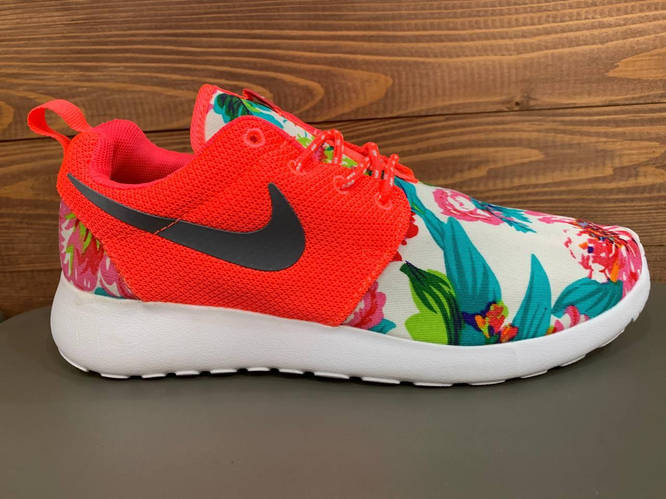 Купить Женские кроссовки Nike Roshe Run Orange, цена 1697 ₴ — Prom.ua ...