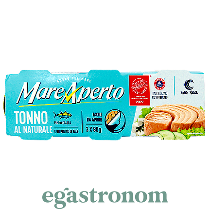 Купити Тунець Маре Аперто натуральний (спайка) Mare Aperto al naturale ...