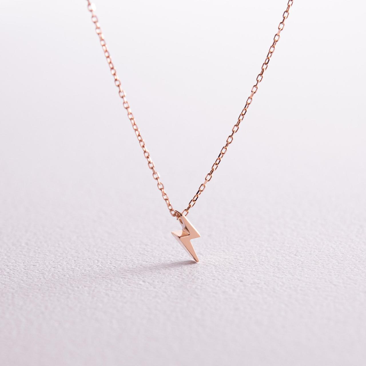 Кольє "Молоня" в Червоному Золоті1002296 — Купити Недорого на Bigl.ua ...