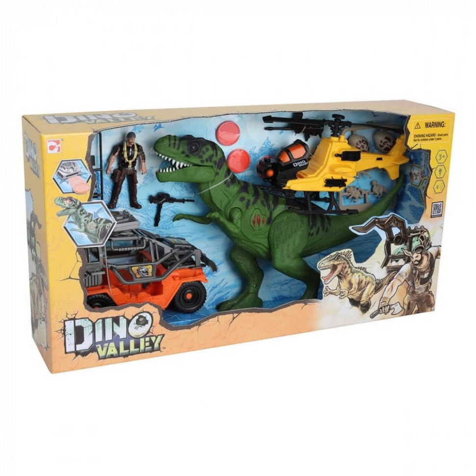 Ігровий набір "Діно" Dino Valley 542090 T-REX REVENGE, World-of-Toys ...