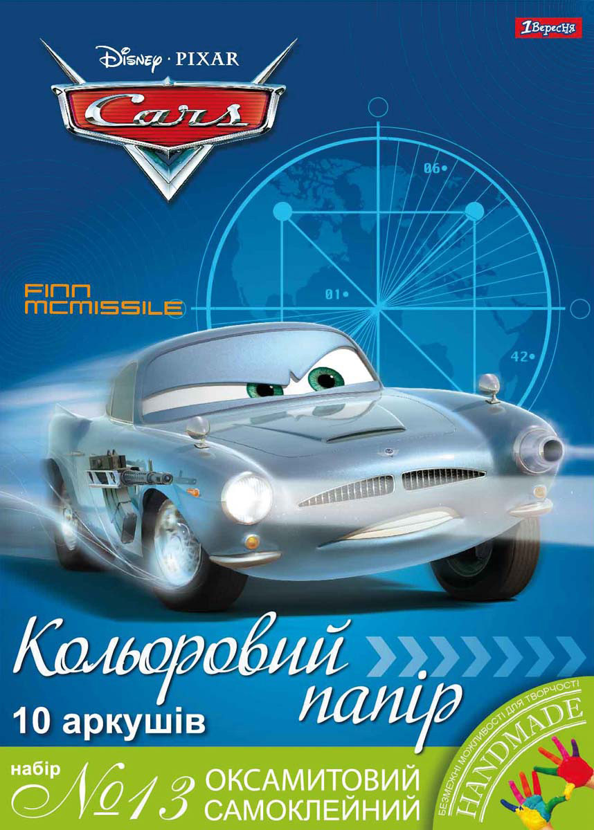 Купити Кольоровий папір №13, А4 (10арк./10кол.), оксамитовий ...
