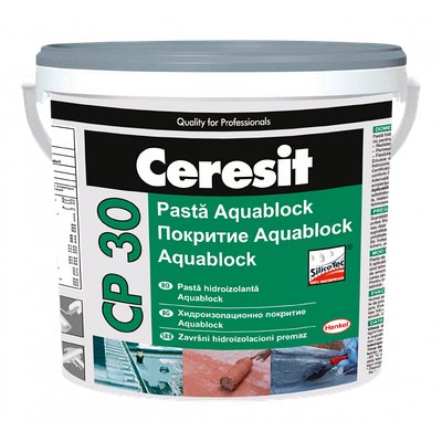 Водонепроникне еластичне покриття Ceresit CP 30 AQUABLOCK (5кг ...