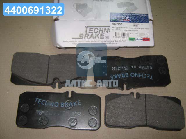 Колодка тормозной дисковая (комплект на ось) MAN L2000 (производство ...