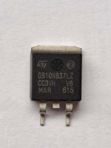 Транзистор IGBT STMicroelectronics STGB10NB37LZ (ID#1814028231), цена ...